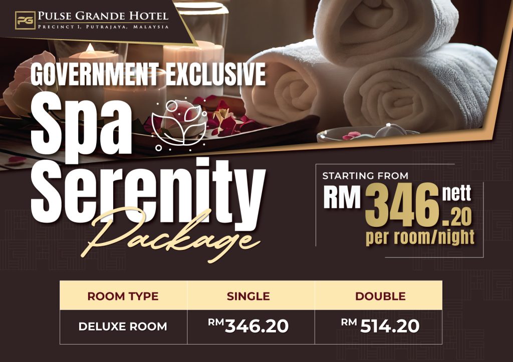 Government Exclusive Spa Serenity Package | Pulse Grande Hotel
